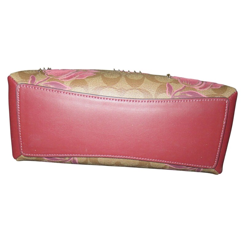 Coach Sage Mini Carryall in Signature Coated Canvas Desert Tulip Print ...