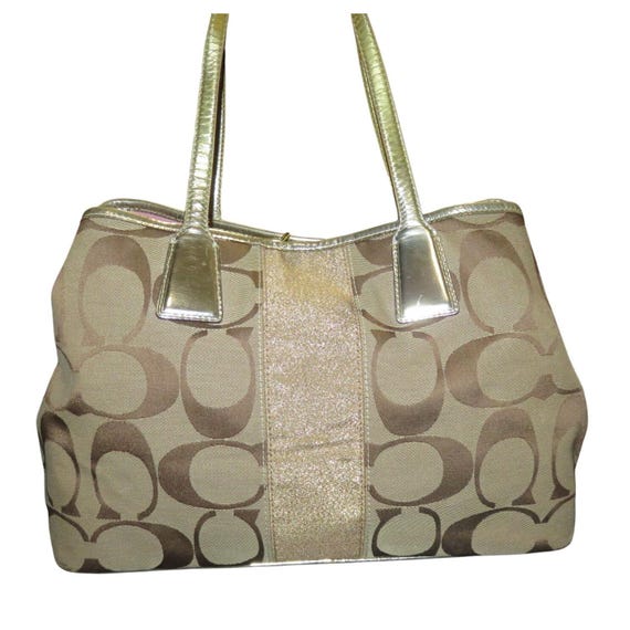 Coach Hamilton Cursive Creed Khaki Signature C Kisslo… - Gem