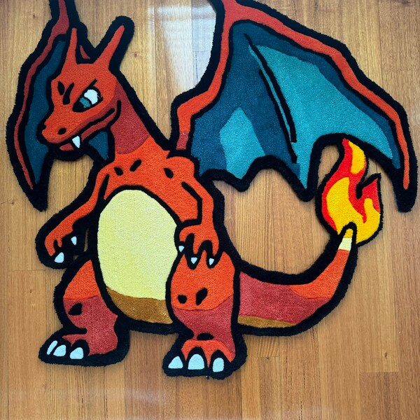 Charizard Rug - Etsy