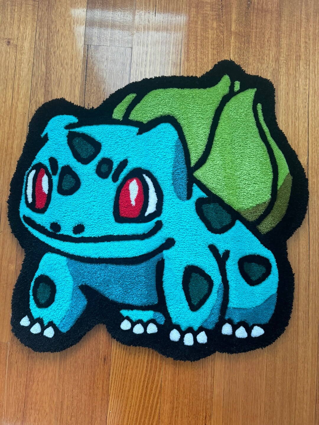 Handmade Bulbasaur Anime Rug Tufted Rug Custom Rug Pokémon Rug - Etsy