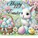 Happy Easter Digital PNG File - Etsy