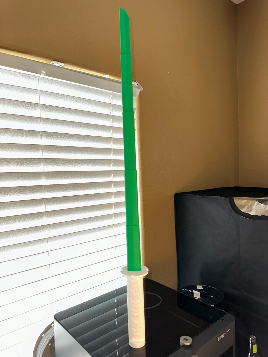 Collapsable Katana With Cover. No Glue Required. STL File for 3D ...