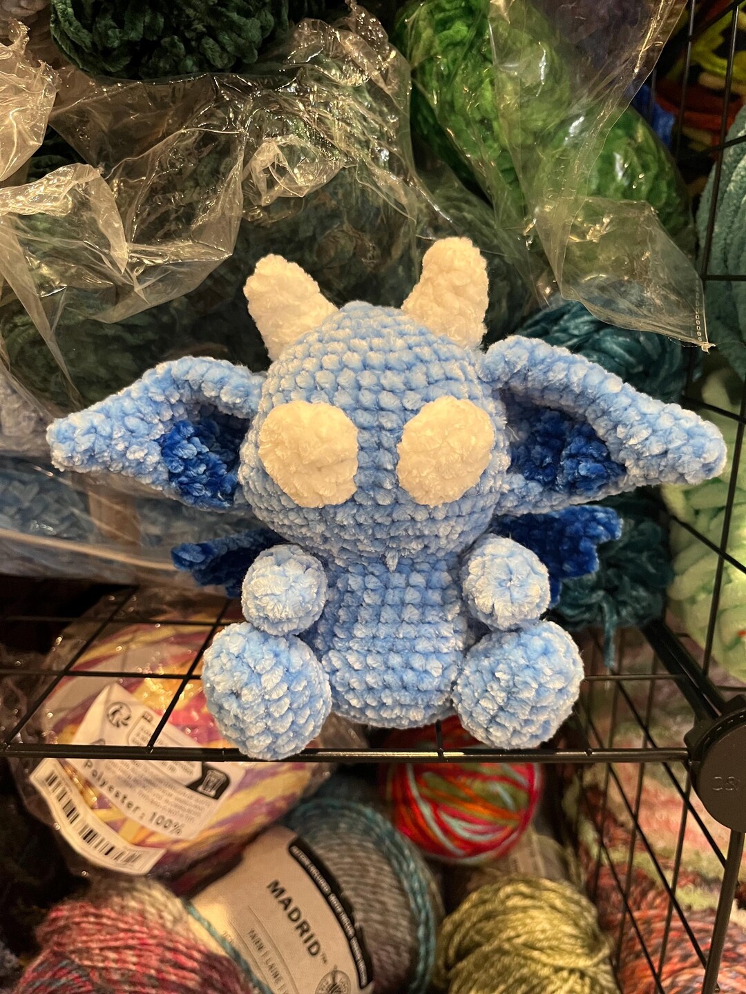 Blue Imp Crochet Amigurumi - Etsy