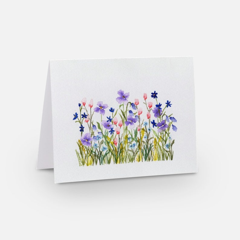 Wildflower Note Card Set - Etsy