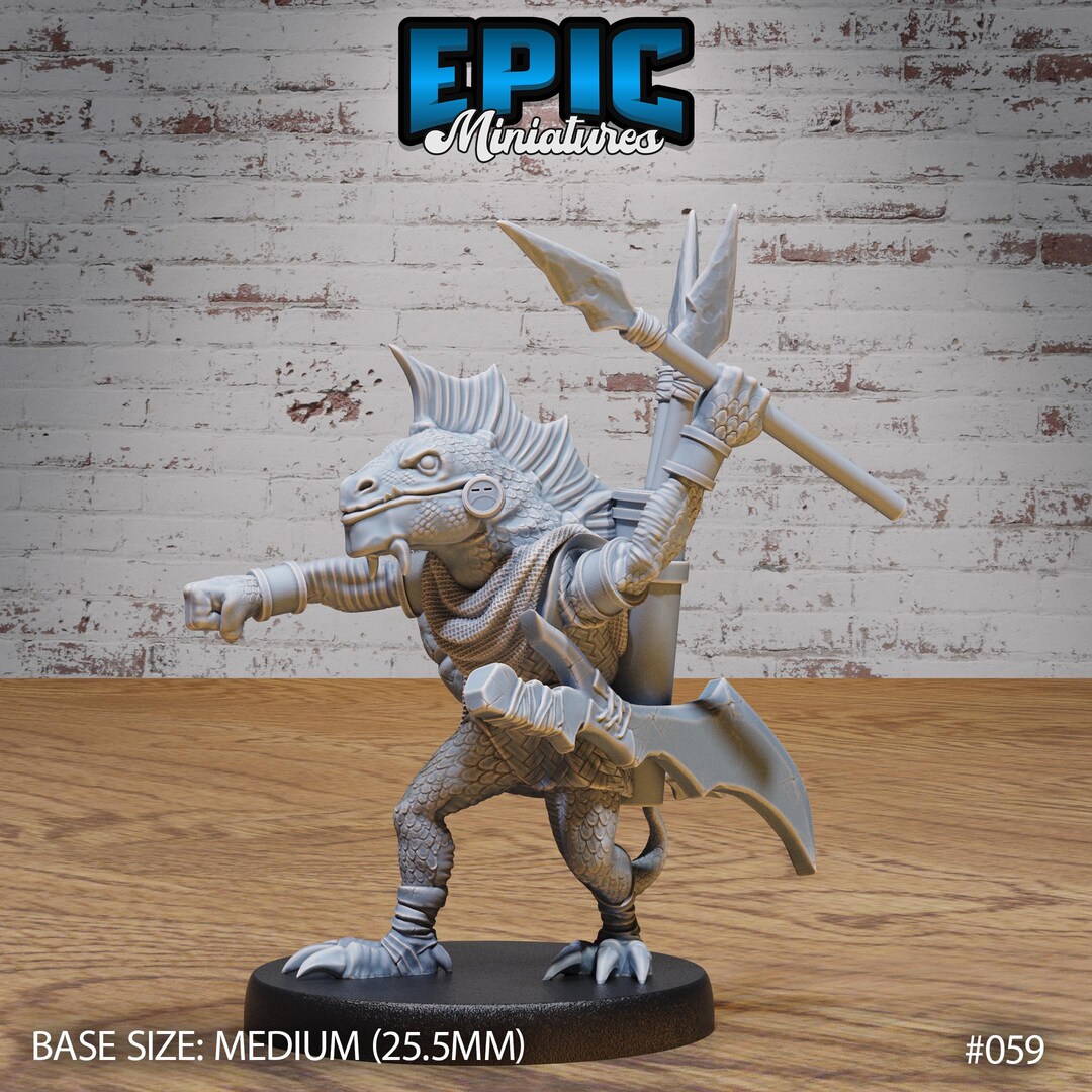 Tribal Lizard Folk Throwing Spear - Etsy