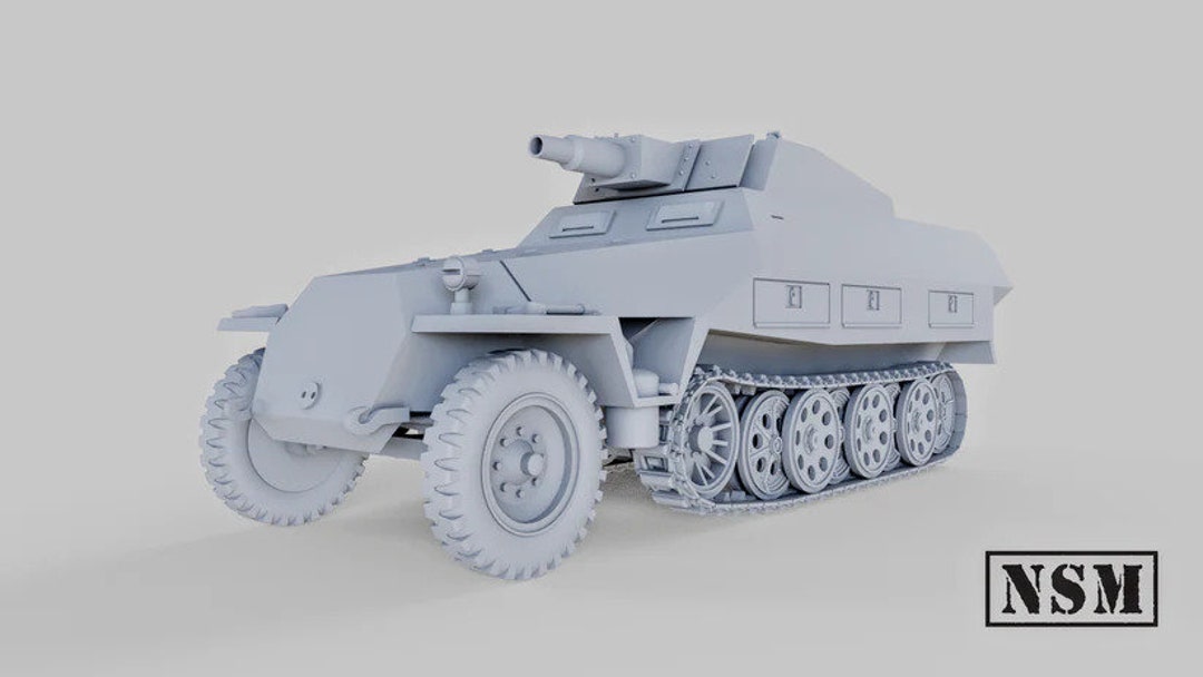 German Sd.kfz 251/9 D ‘stummel’ - Etsy