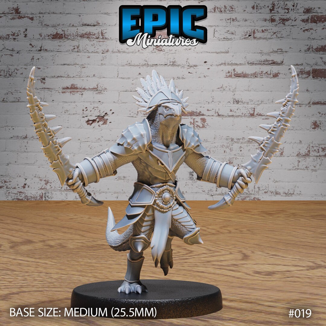 Lizard Folk Army Dual Swords - Etsy