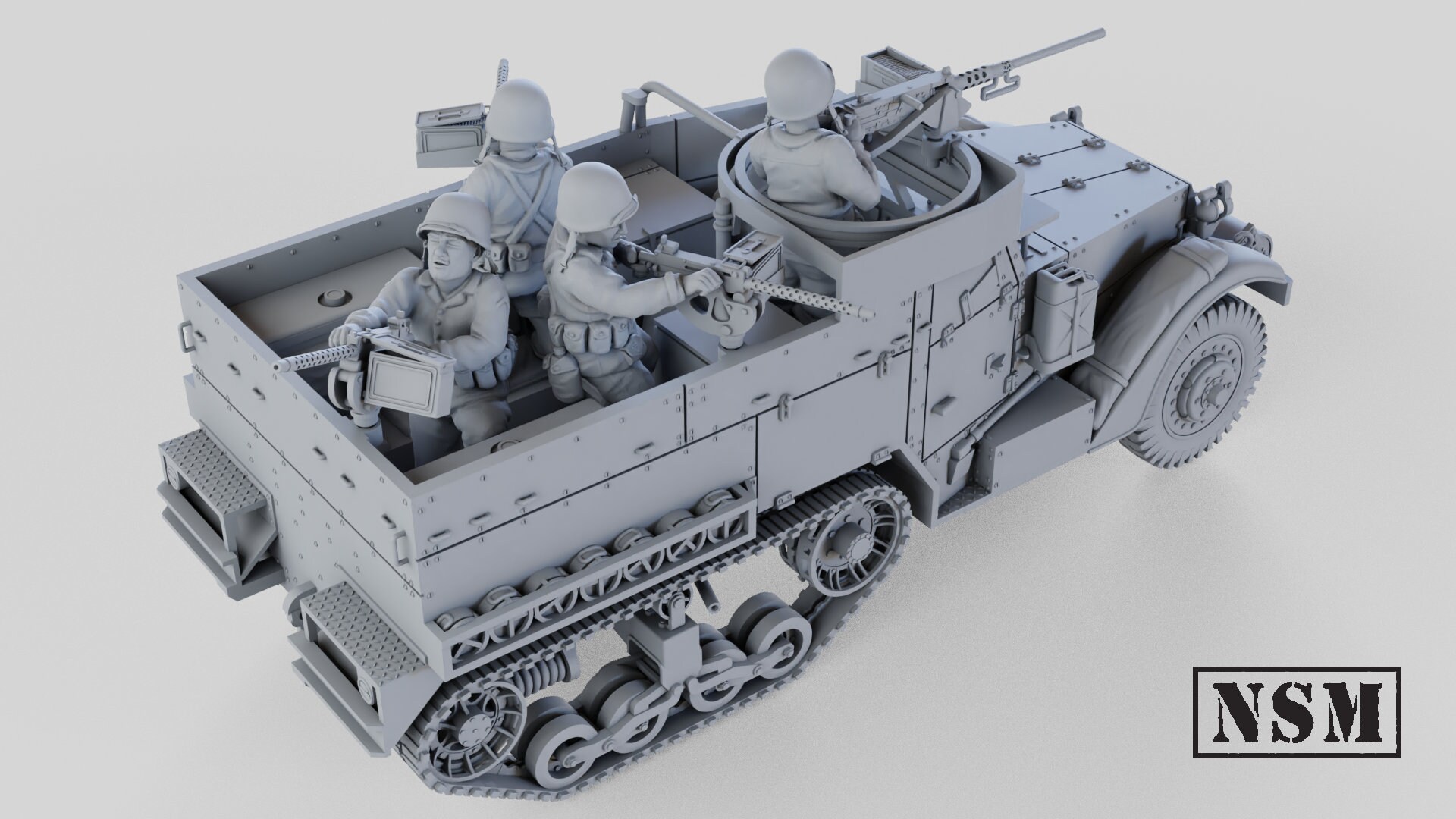 United States M2A1 Halftrack - Etsy