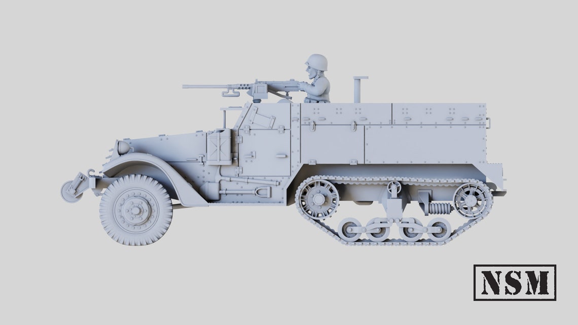 United States M2 Halftrack - Etsy