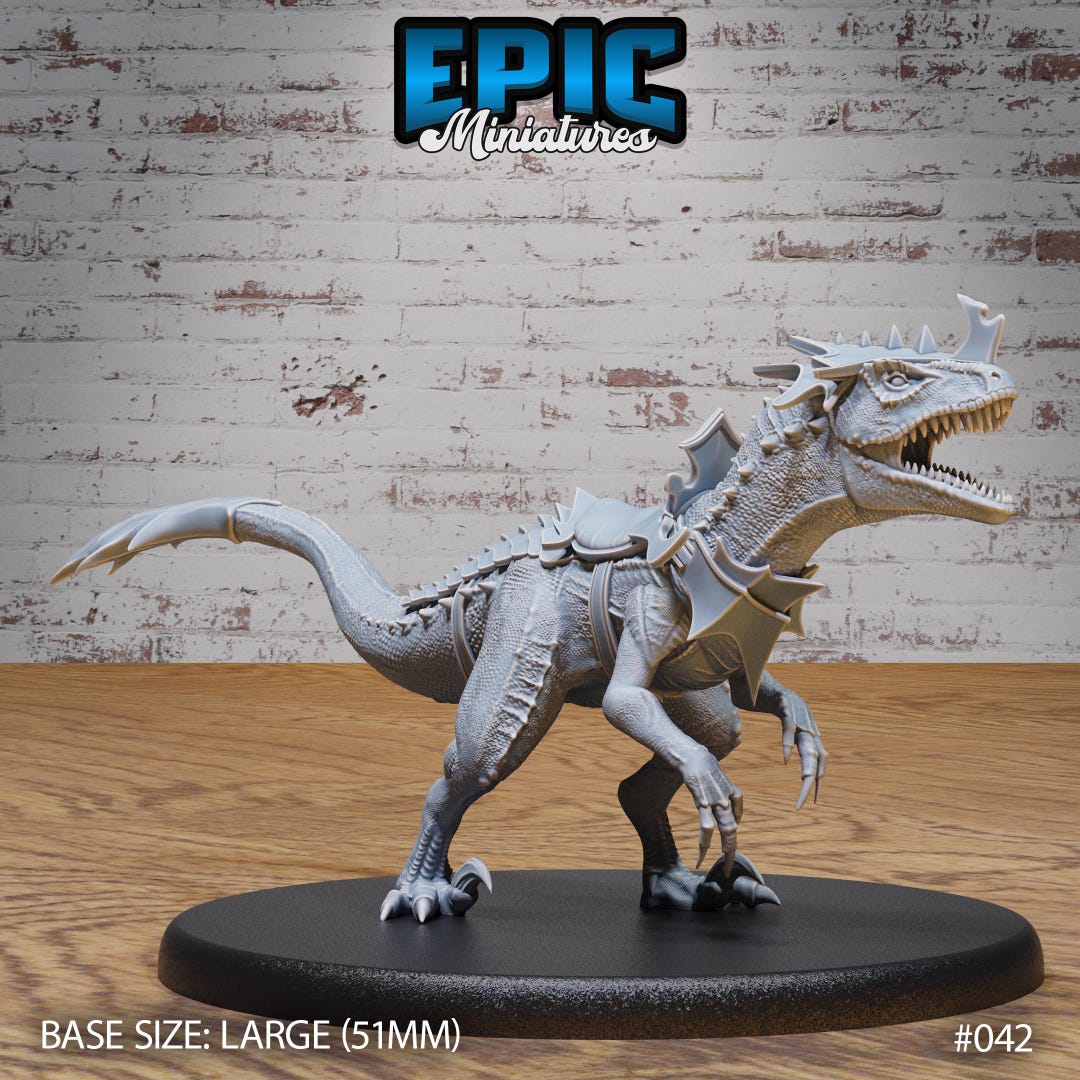 Dark Elf Raptor Mount 3d Print - Etsy