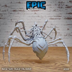 Spider Elf Goddess Attacking 3d Print - Etsy