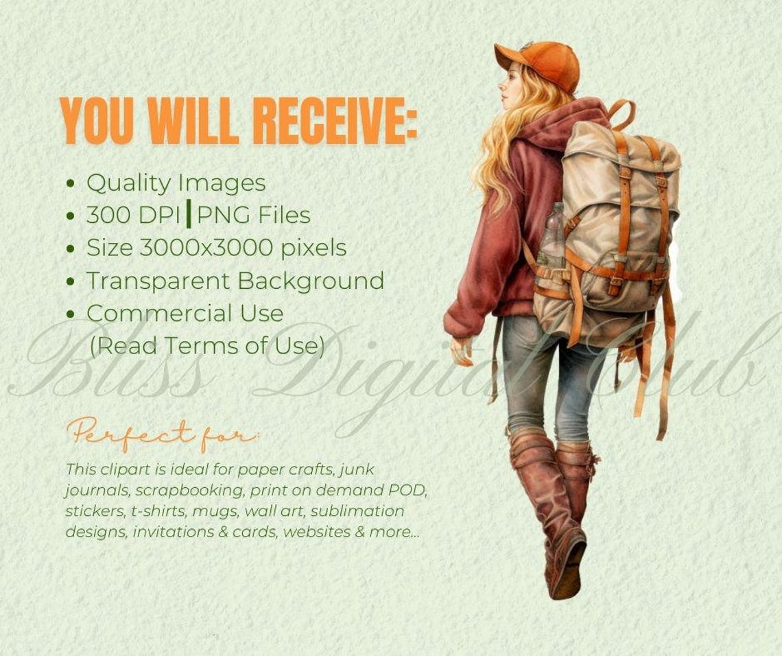 Watercolor Camp Adventure, Cottagecore Clipart Png, Cottage Living ...