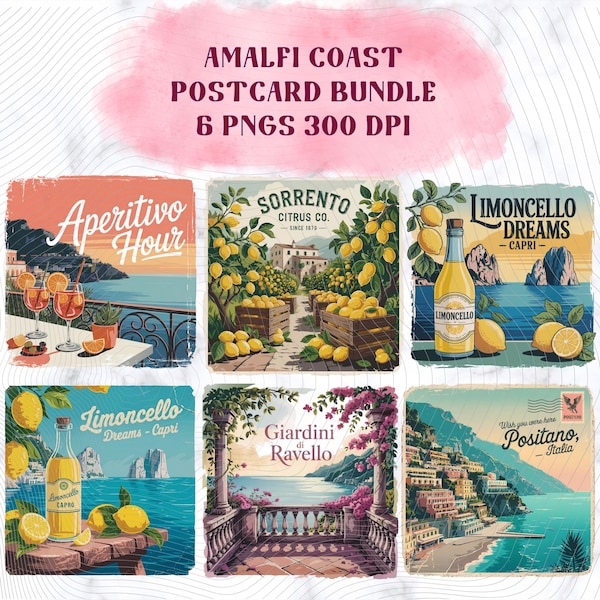 La Dolce Vita Postcards - Etsy