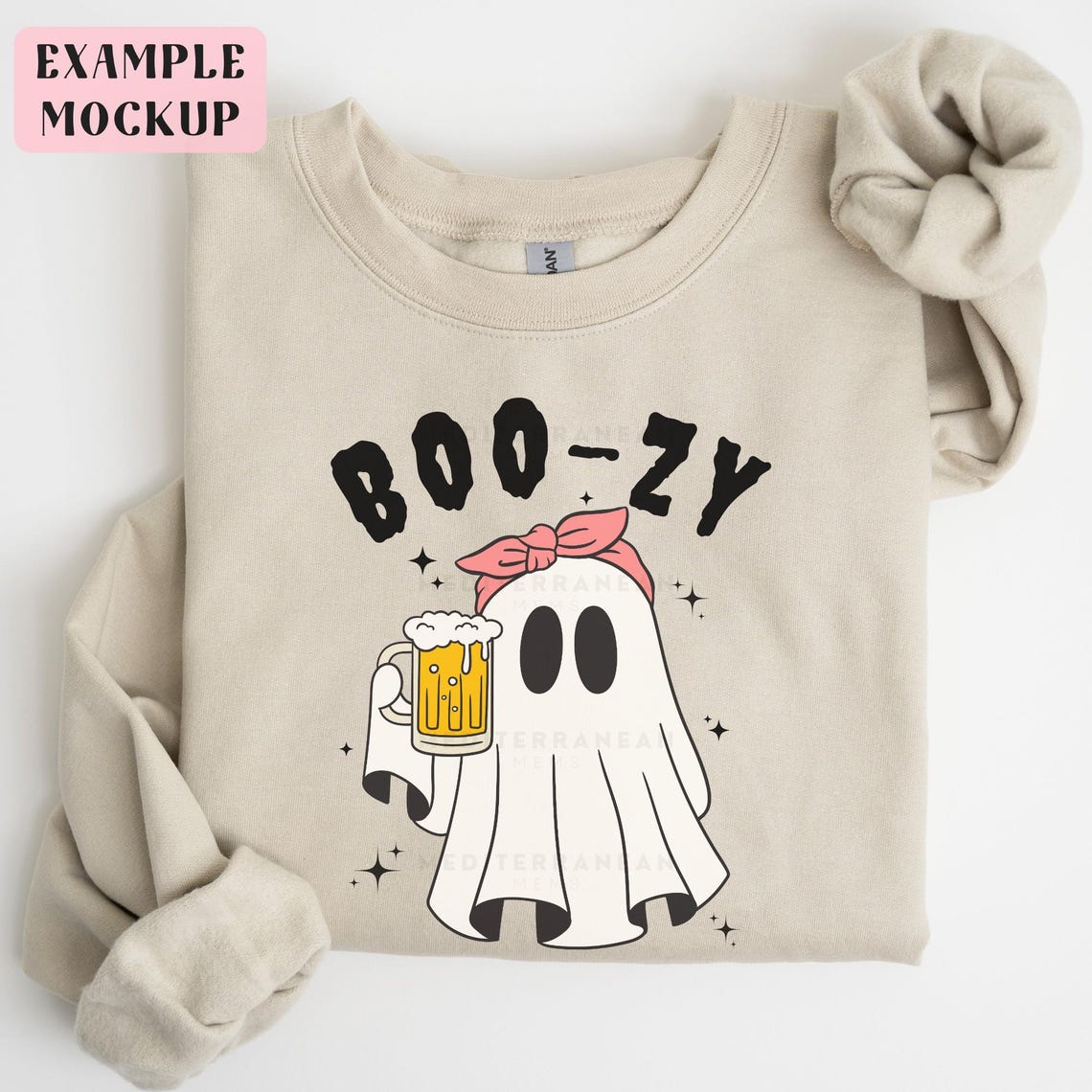 Boozy Ghost Beer Halloween PNG, Halloween Ghost Digital Art, Funny ...