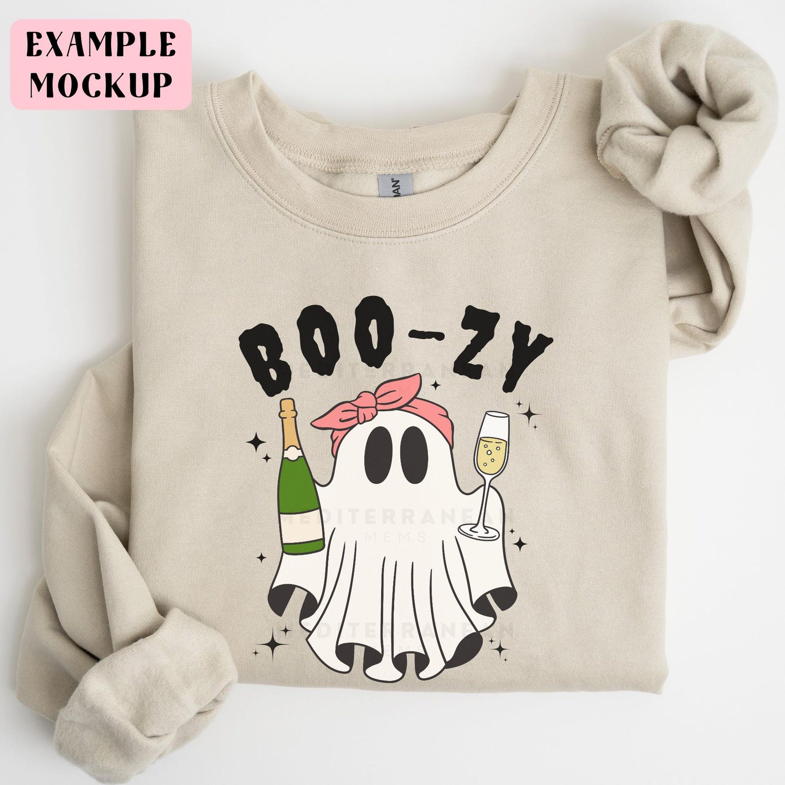 Boozy Ghost Halloween PNG, Halloween Ghost Digital Art, Funny Ghost ...