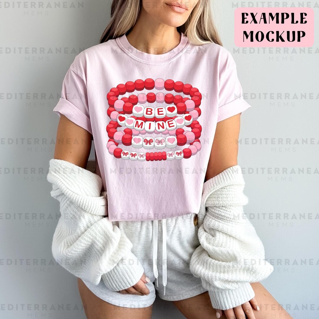 Be Mine Friendship Bracelet PNG, Swiftie Valentine's Day Design, Love ...