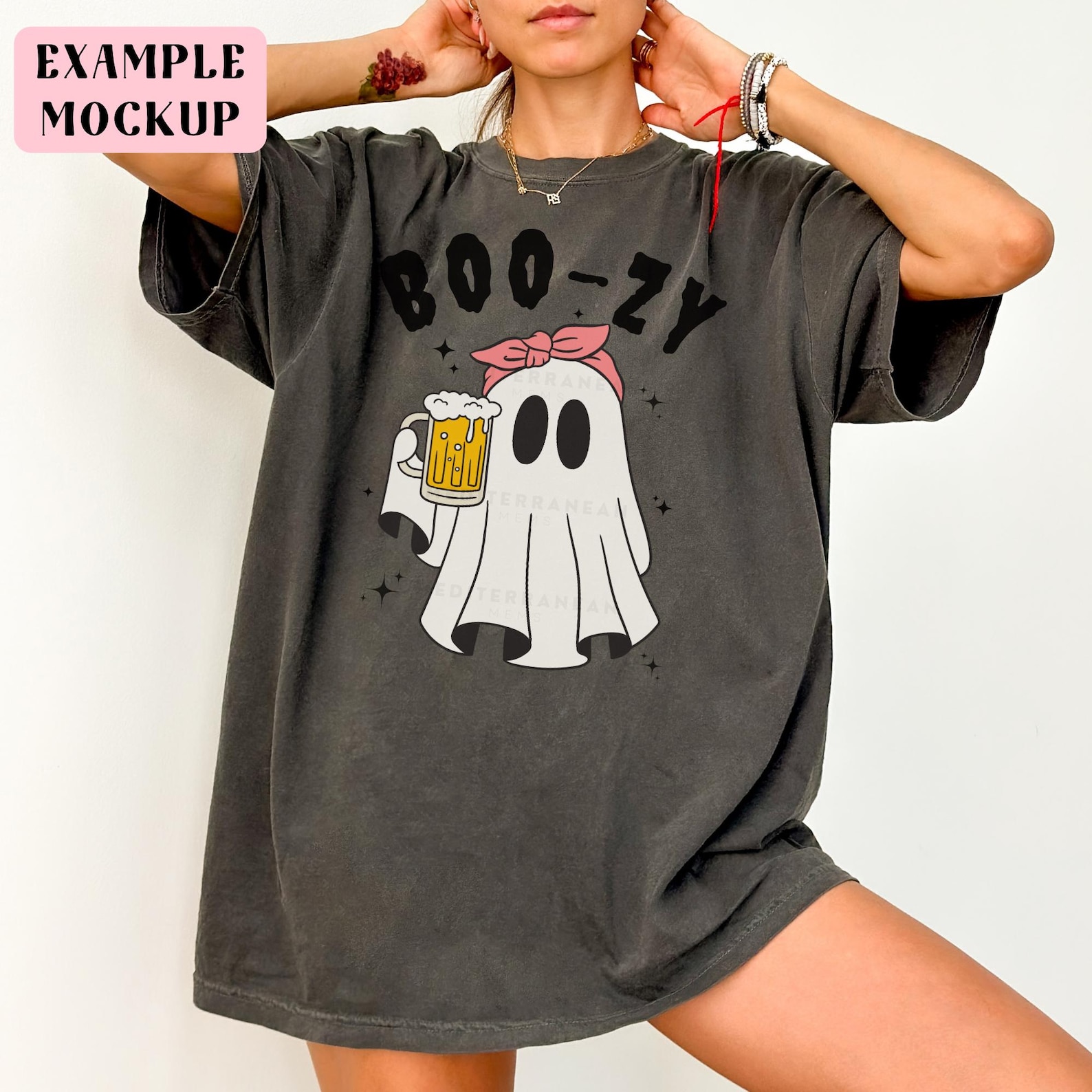 Boozy Ghost Beer Halloween PNG, Halloween Ghost Digital Art, Funny ...