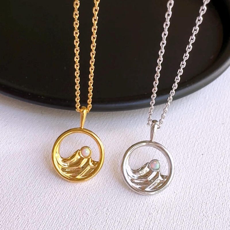 Glass Disc Pendant - Etsy