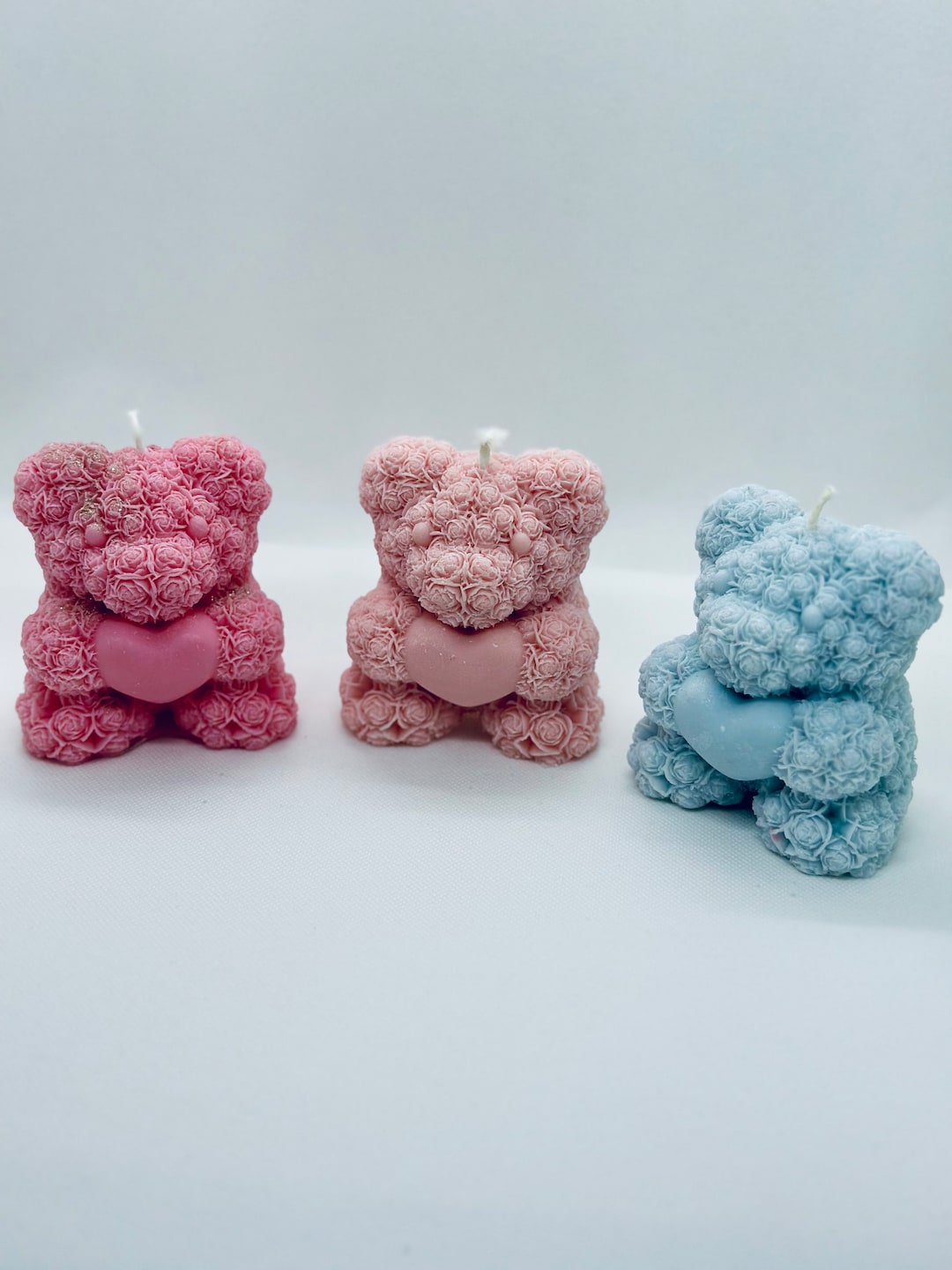 Scented Teddy Bear Candle Home Decor Gift - Etsy