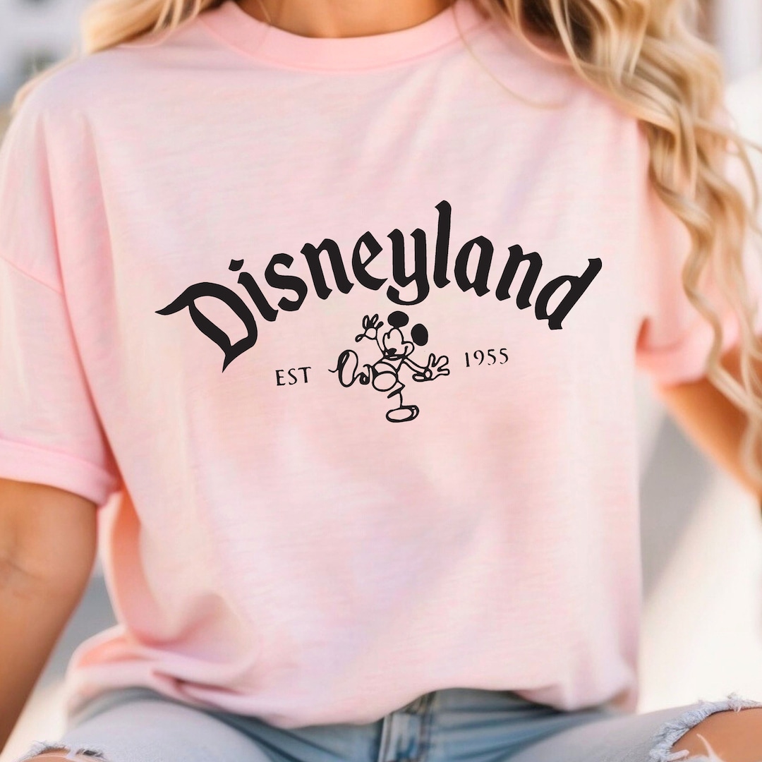 Vintage Disneyland Est 1955 T-shirt, Disneyland Family Shirts, Disney ...