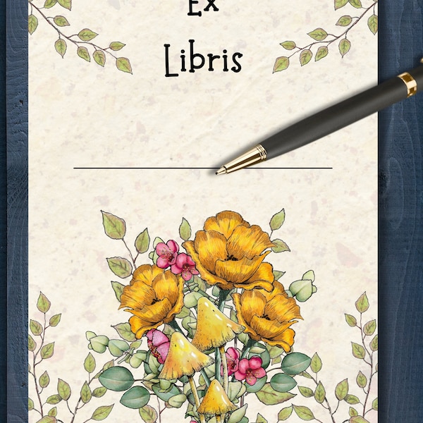 Printable Bookplates - Etsy
