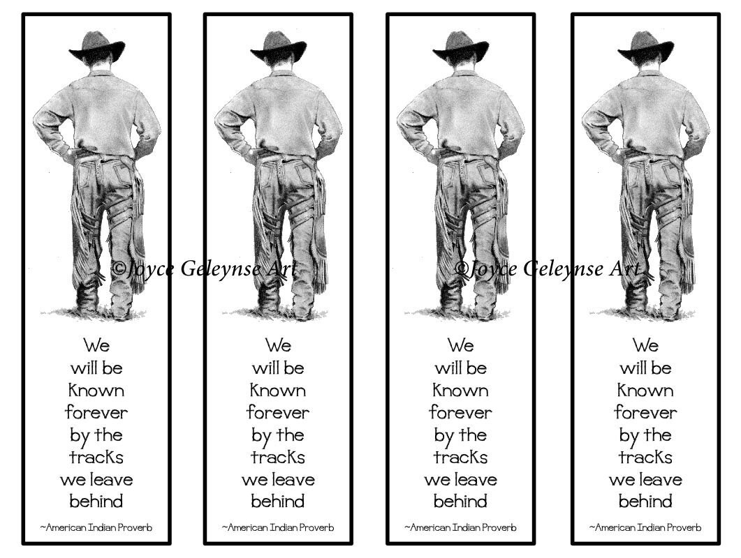Printable Bookmarks Cowboy Bookmark Pencil Drawing Cowboy - Etsy Australia
