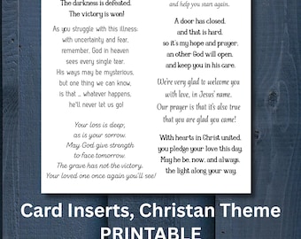 Christian Greeting Card Verses: Printable Poems for Handmade Cards ...
