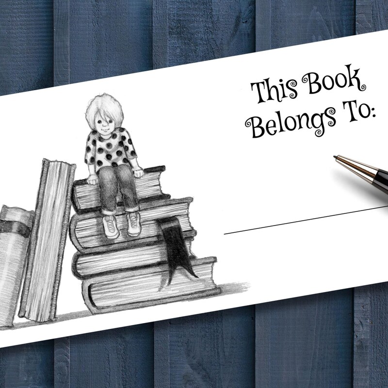 Childrens Bookplates - Etsy