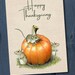 Thanksgiving Card: Pumpkin With Mice - Fine Art (digital Download) - Etsy