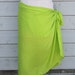 Lower Price Lime Green Color-pareo-solid Color-full - Etsy