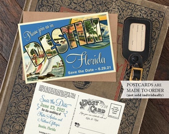 Destin Florida Postcard | Etsy