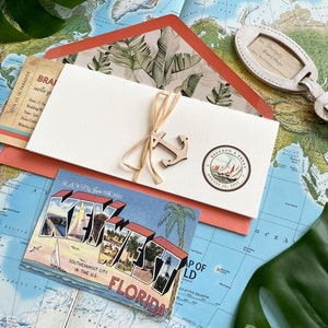 Key West Boarding Pass Wedding Invitation (hemingway House) - Design ...