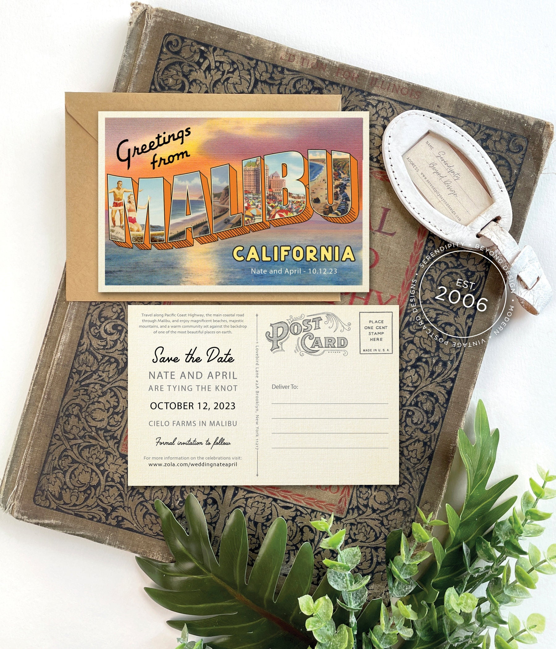 Postcard save the date store