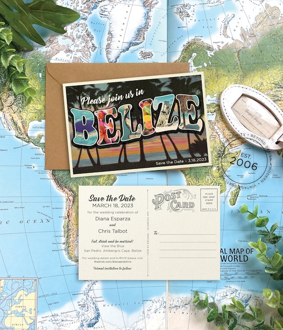 Belize City Belize Postcard