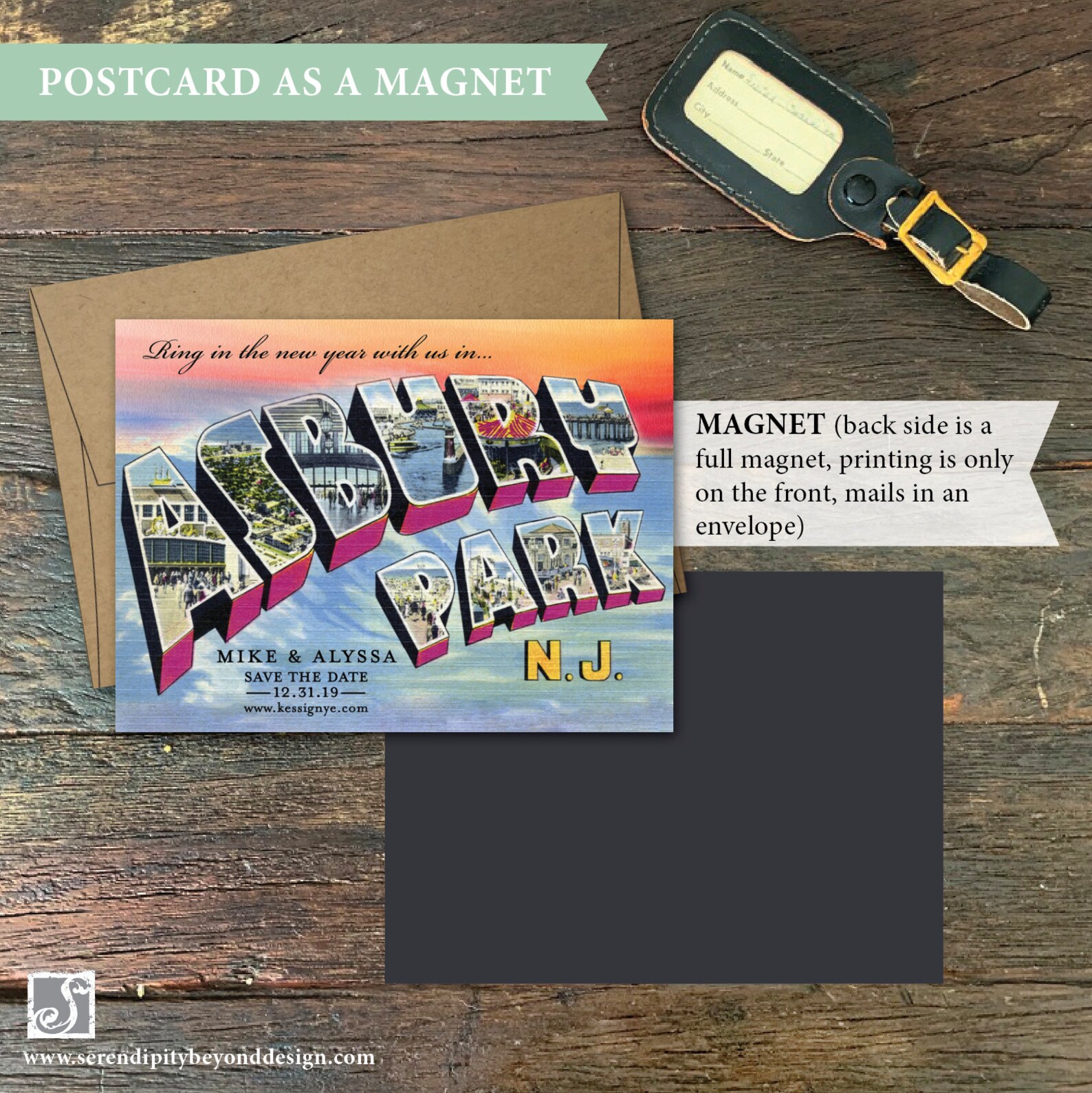 Save the Date Vail Colorado Vintage Travel Postcard | Etsy