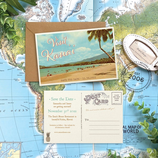 Hawaii Postcard - Etsy