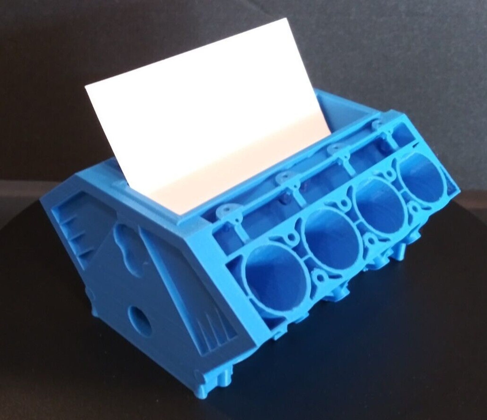 V8 Engine Block Business Card Holder - Chevy Ford Mopar Engine Block ...