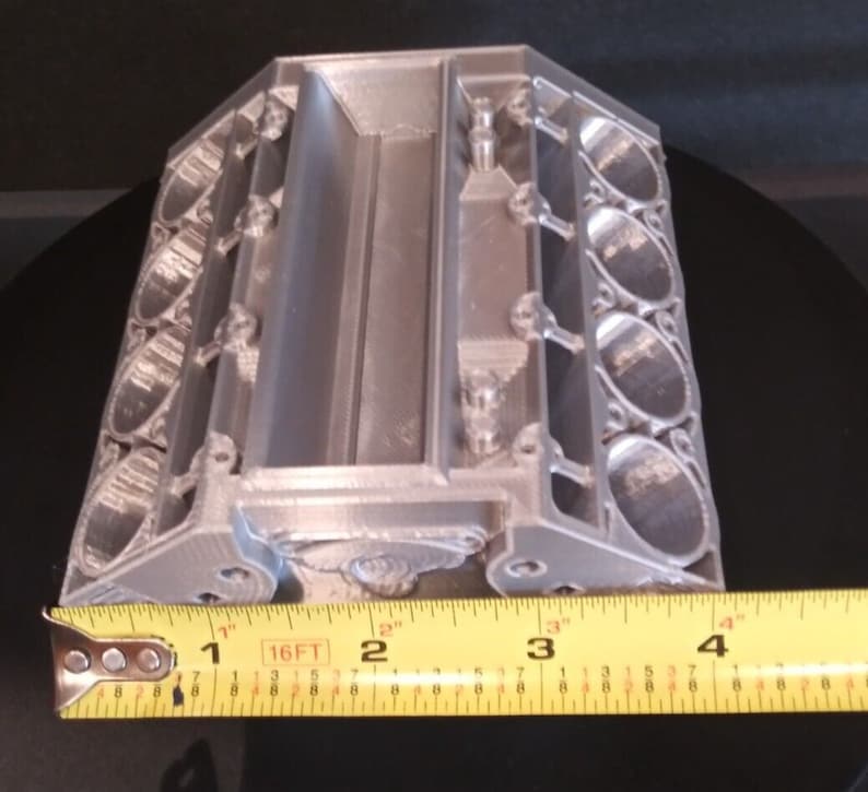 V8 Engine Block Business Card Holder Chevy Ford Mopar Engine Block ...