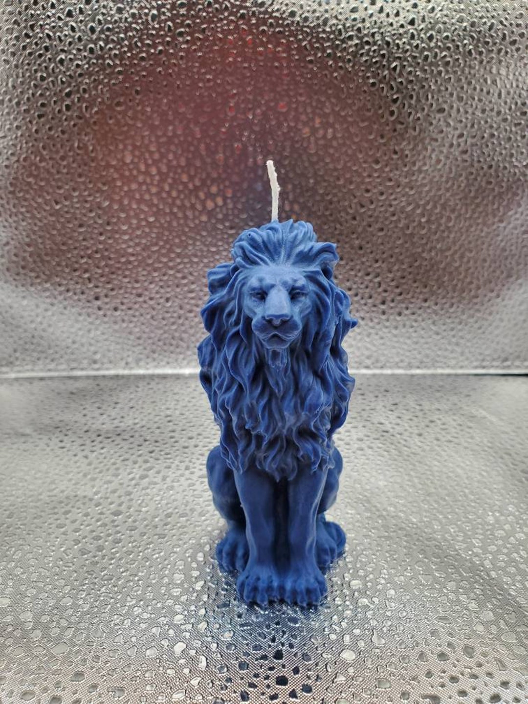 Lion Soy Candle - Choose Your Color and Fragrance - Etsy