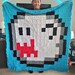 8-bit Character Blanket - Choose Your Character and Color - Etsy