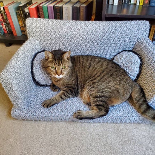 Cat on Couch - Etsy