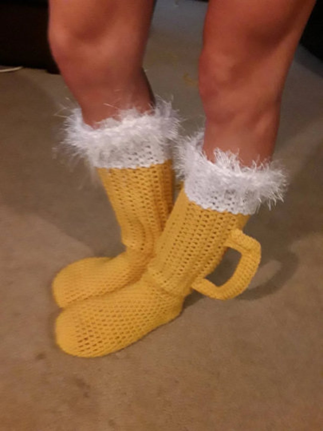 Beer Slippers - Choose Your Size and Color - Etsy