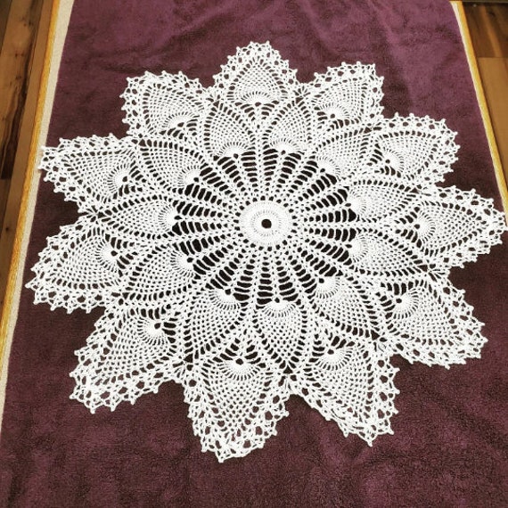 25 Inch Doily Choose Your Color - Etsy