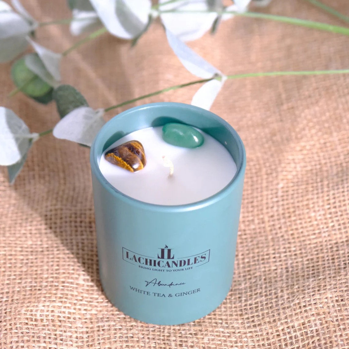 White Tea Scented Candle | Ginger Scented Candle | White Tea and Ginger ...