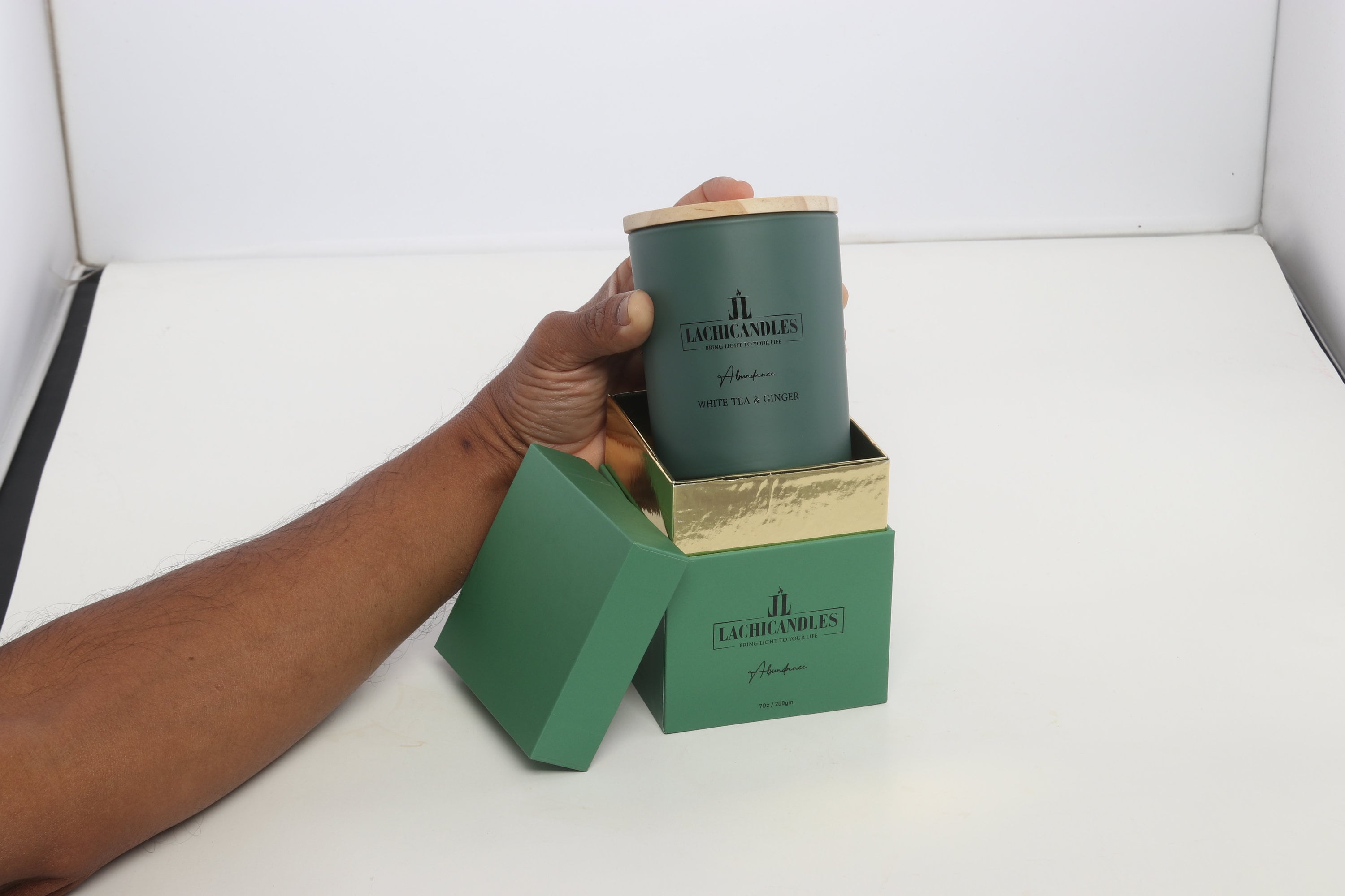 White Tea Scented Candle | Ginger Scented Candle | White Tea and Ginger ...