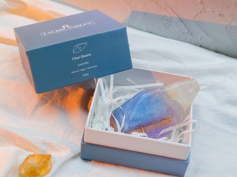 Lavender Crystal Soap | Handmade Lavender Soap | Lavender Scented Soap ...