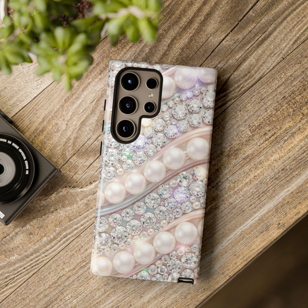 Boho Diamonds and Pearls Tough Case - Fits iPhone and Samsung Galaxy - Etsy