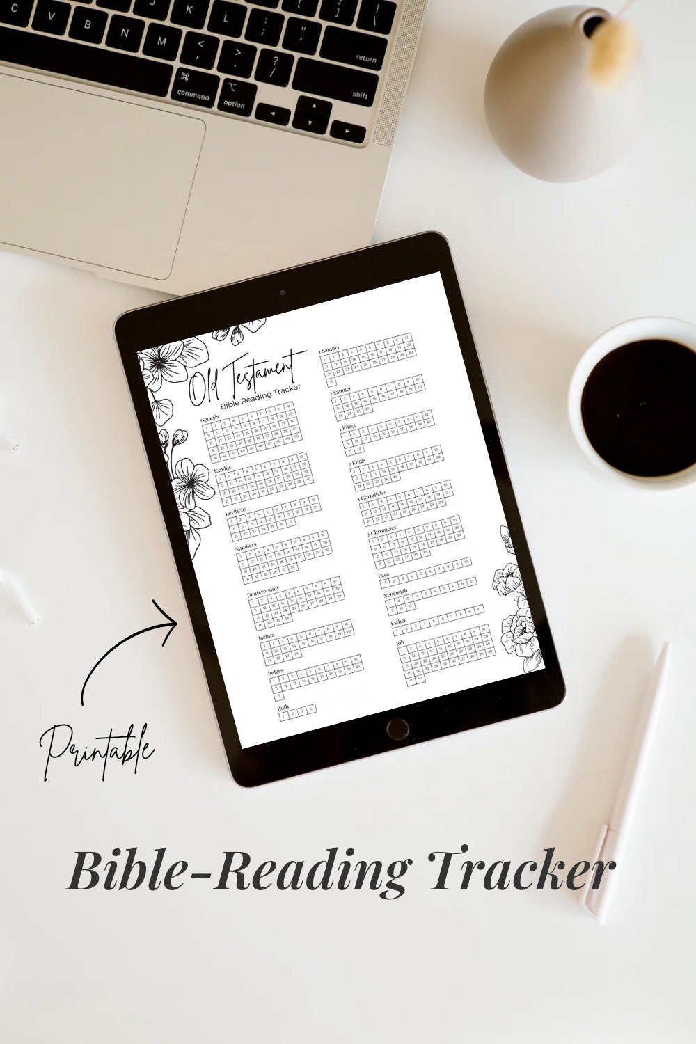 Printable Bible Reading Tracker for Busy Moms of Toddlers Old Testament ...