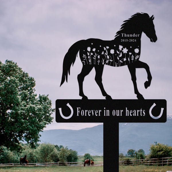 Horse Memorial - Etsy