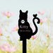 Custom Cat Memorial Stake, Personalized Cat Grave Marker, Cat Memorial ...